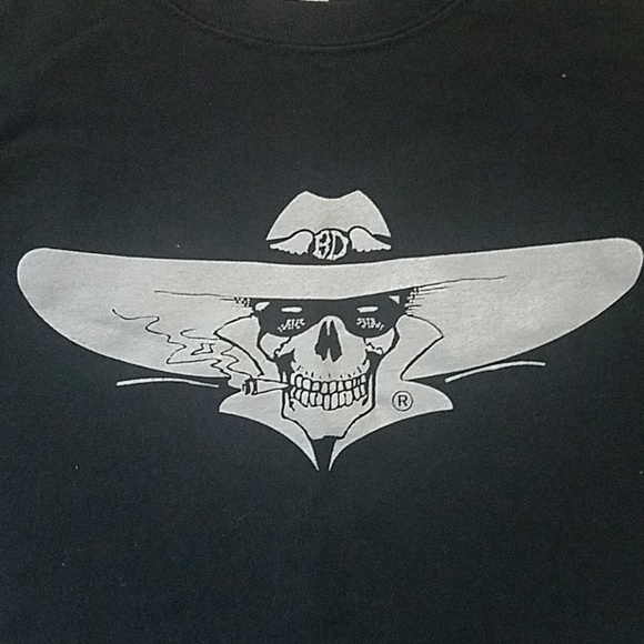 Skull | Tops | Bone Daddys Custom Cycle Tshirt | Poshmark